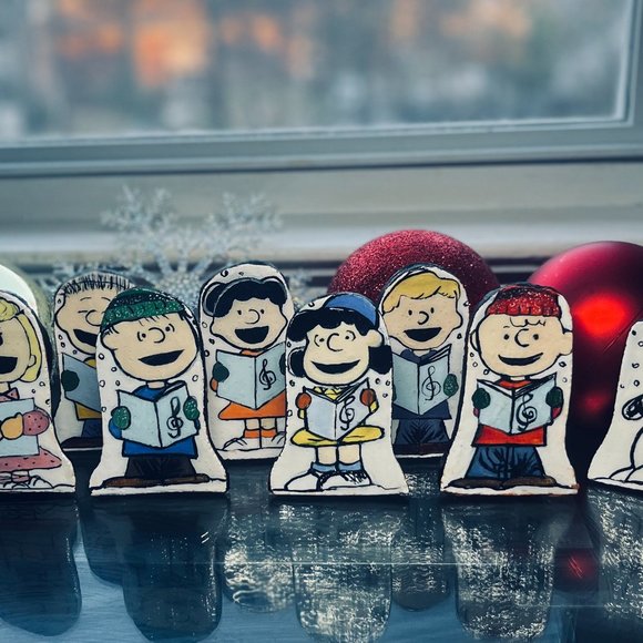 Holiday | Peanuts Charlie Brown Christmas Choir Set 8 Pcs | Poshmark